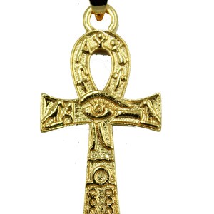 Osiris Cross 18k Gold Plated With 22 Inch Chain Egyptian - Etsy