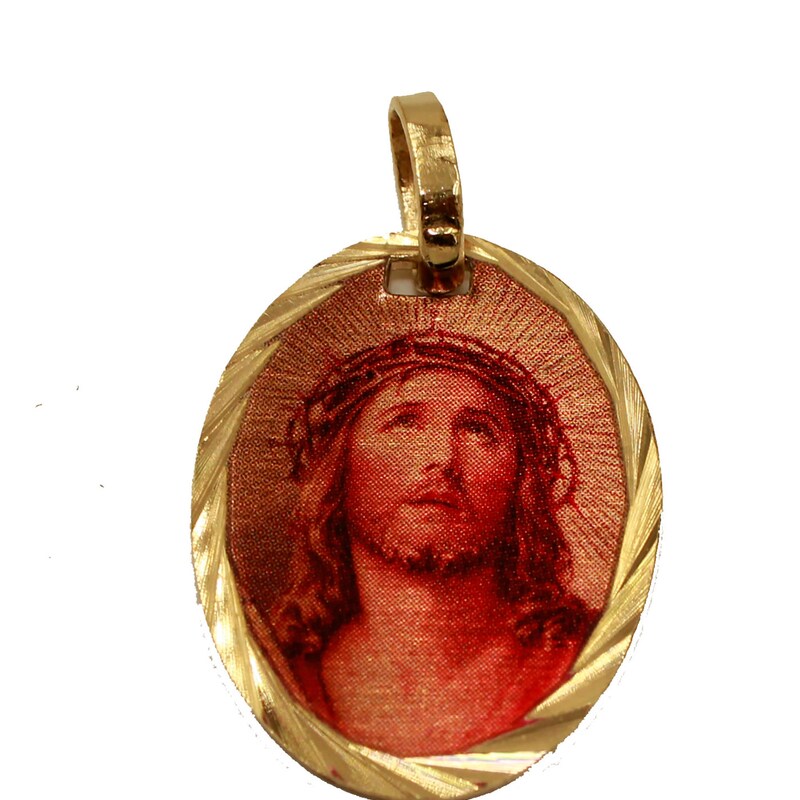 Jesus Pendant Necklace - Etsy