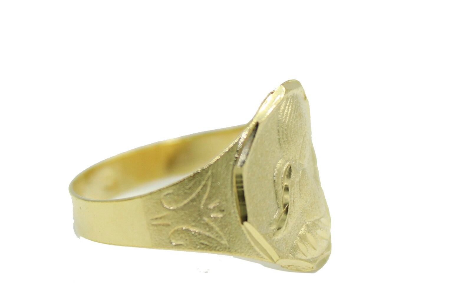 Praying Angel 18k Gold Plated Ring Angel Ring Size 7 8 & - Etsy