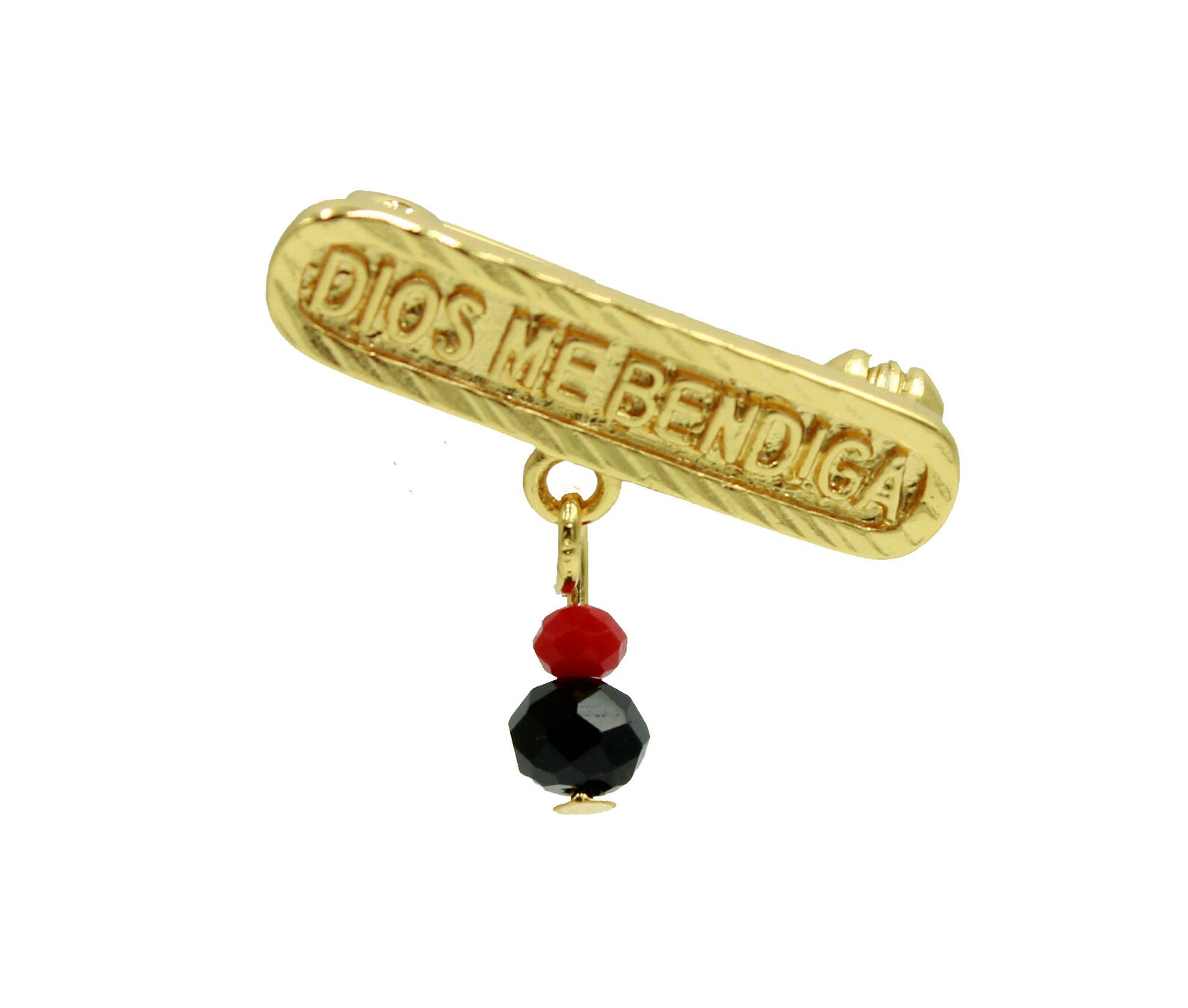 Dios Bendiga Azabache Brooch Pin 18k Gold Plated Brooch | Etsy