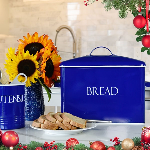 Vintage Bread Box - Etsy