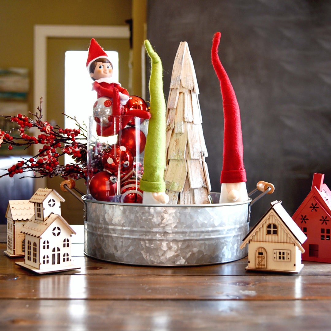 Galvanized Tub Kitchen Countertop Storage Decorative Tray - Etsy