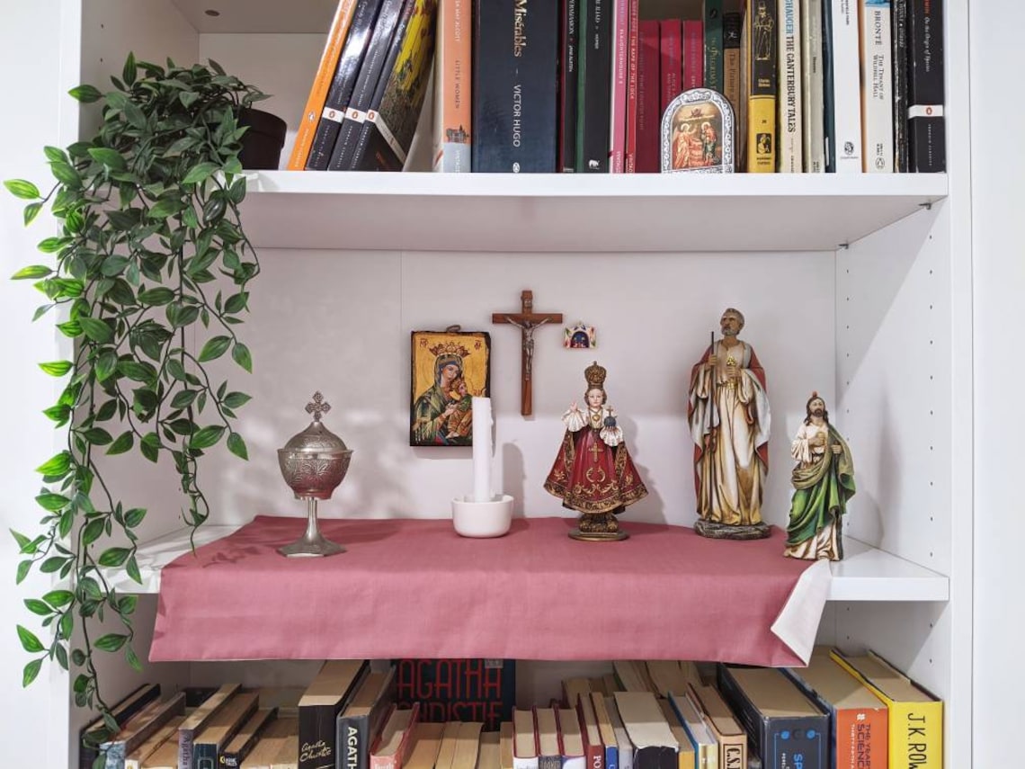 Plain Reversible Catholic Altar Cloth 40x57cm 15.7x22.4 | Etsy