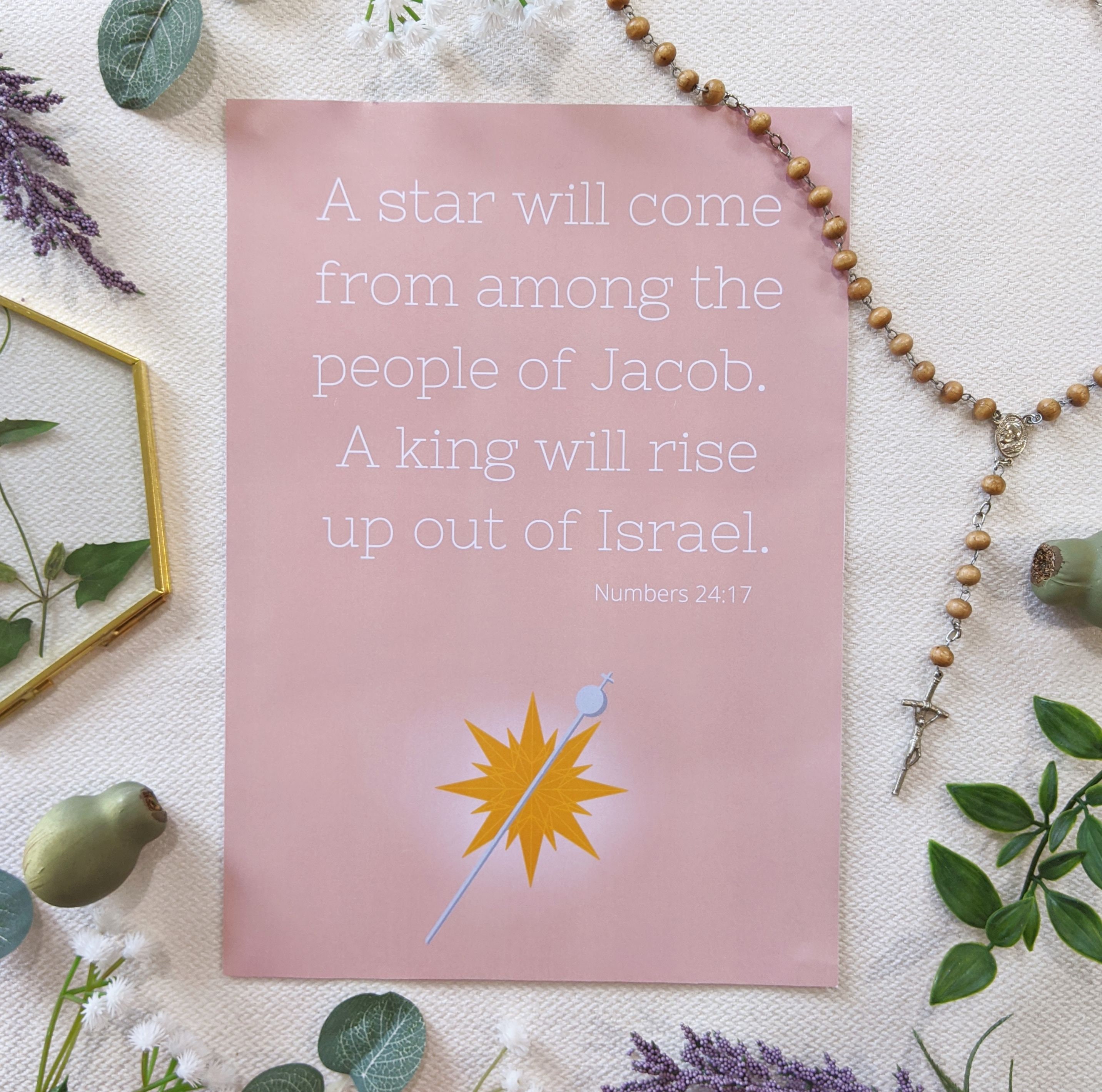 Printable Prophesy Cards | Set of 5 | Level 1 Atrium | Advent ...