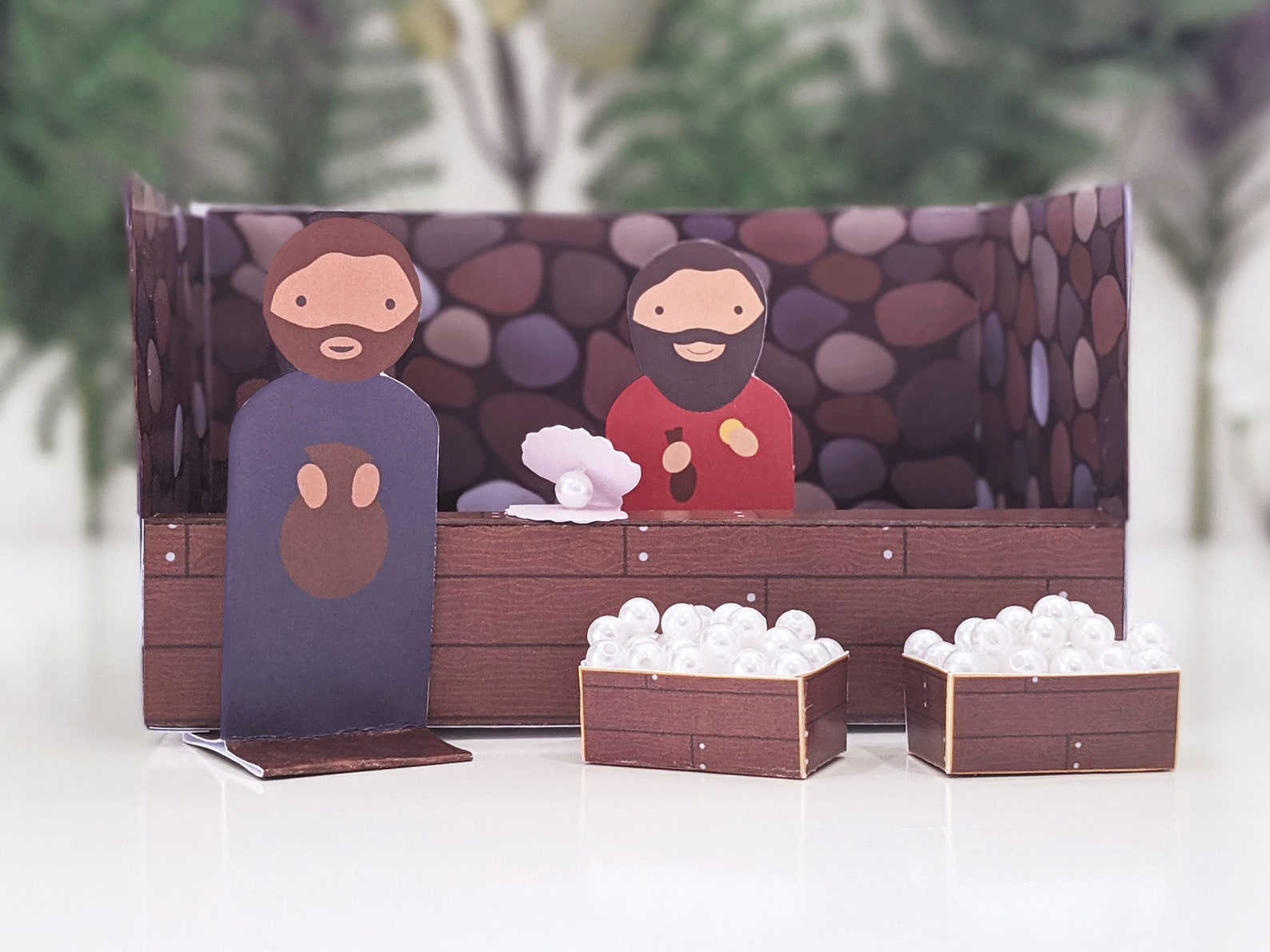 Printable Pearl of Great Price Diorama Atrium Level 1 Catechesis of the ...