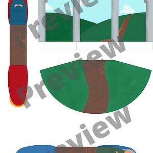 Printable Visitation Diorama | Atrium Level 1 | Catechesis of the Good ...