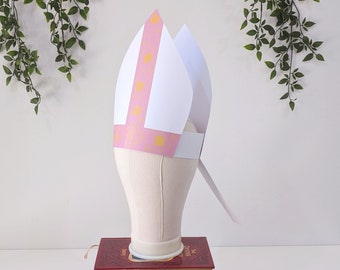 Printable Mitre Red Bishop Costume All Saints Day | Etsy