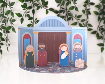 Printable Annunciation Diorama Atrium Level 1 Catechesis | Etsy