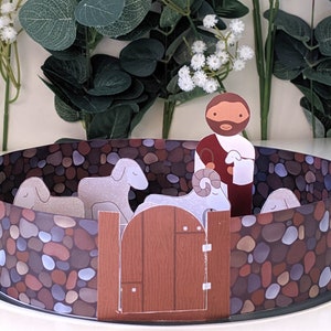Printable Sheepfold | Atrium Level 1 | Catechesis of the Good Shepherd ...