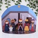 Printable Visitation of the Magi Diorama Three Wise Men | Etsy