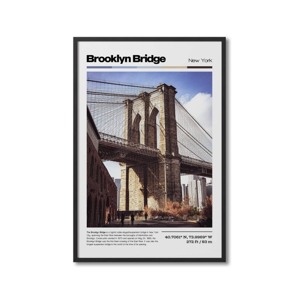 Brooklyn Bridge - Etsy