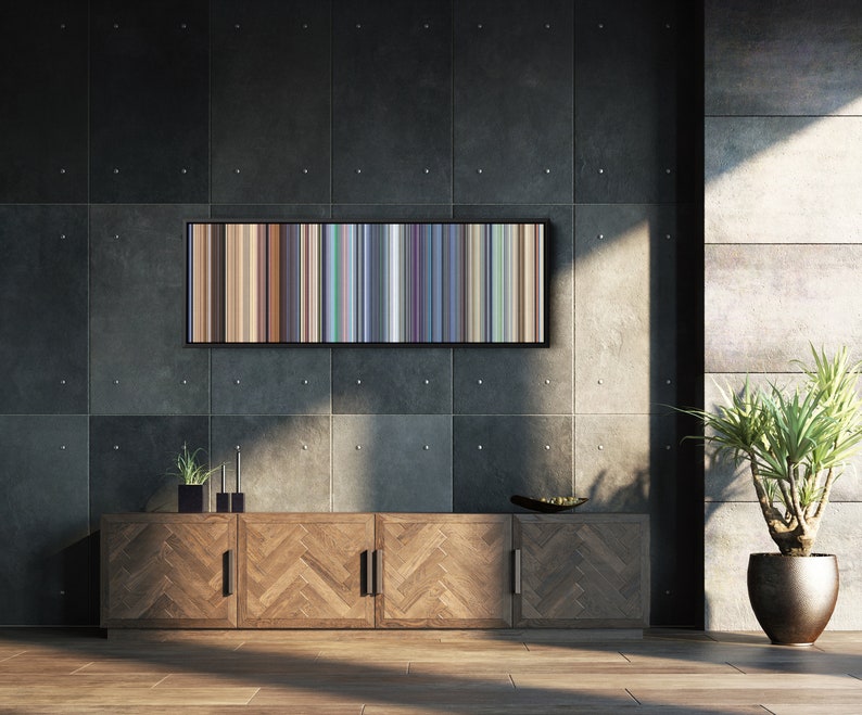 Personalized Movie Barcode Canvas / Custom Movie Art / Film - Etsy