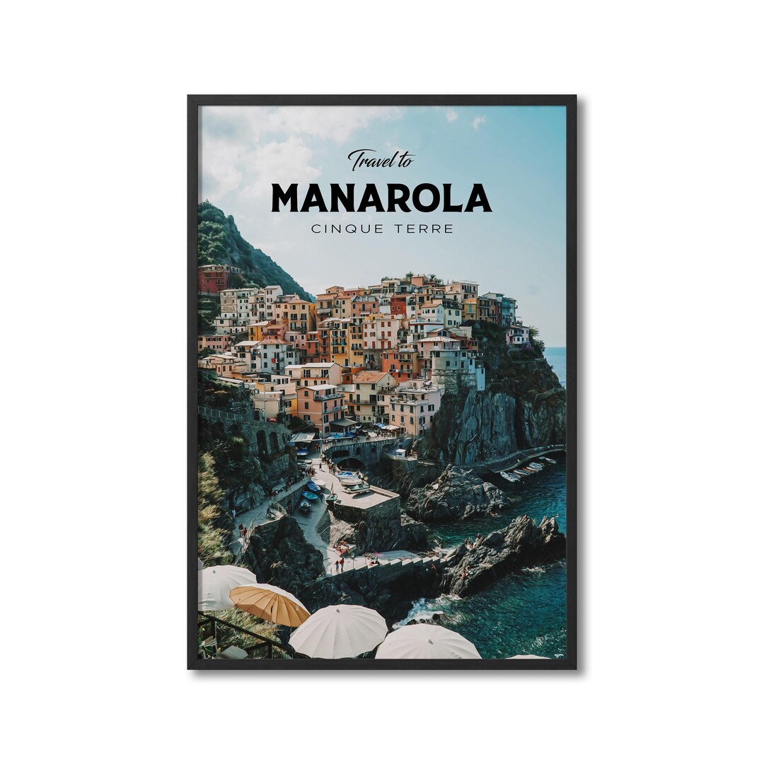Manarola Cinque Terre Travel Art, Manarola Print, Manarola Travel ...