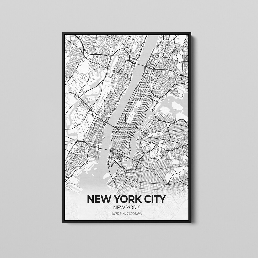 Personalized City Map Poster Art, Map of Custom City, Poster City Map ... Personalized City Map Poster Art, Map of Custom City, Poster City Map ...