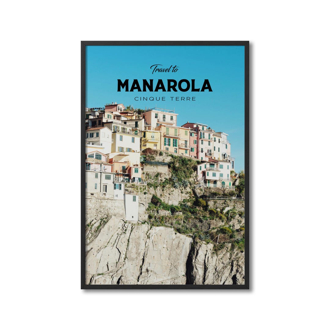 Manarola Cinque Terre Travel Art, Manarola Print, Manarola Travel ...