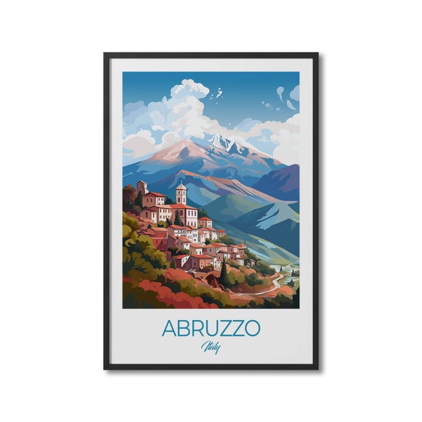 Abruzzo Italy Poster - Etsy