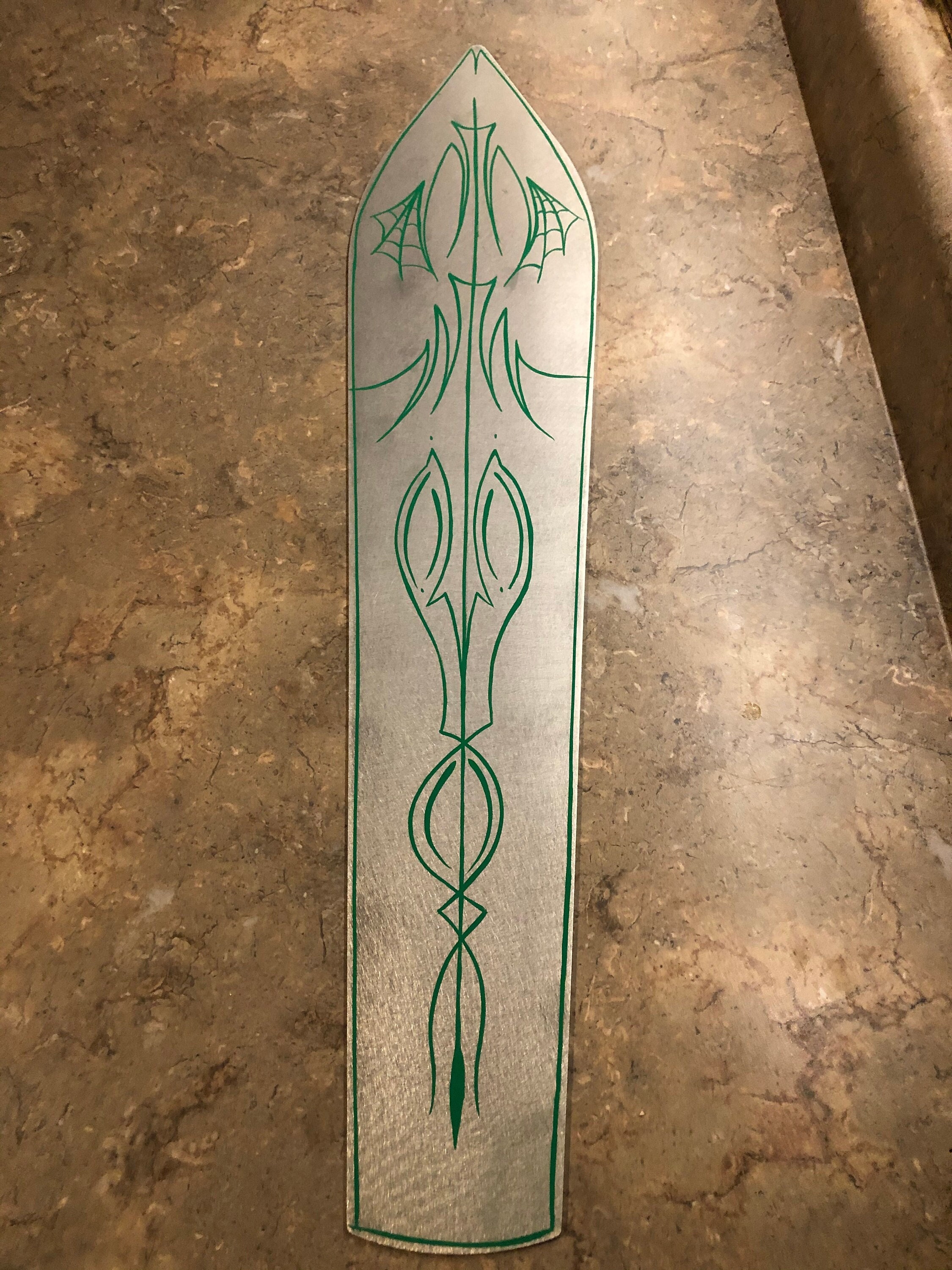 Garage Art. Hand Painted Pinstripes Wall Art. - Etsy