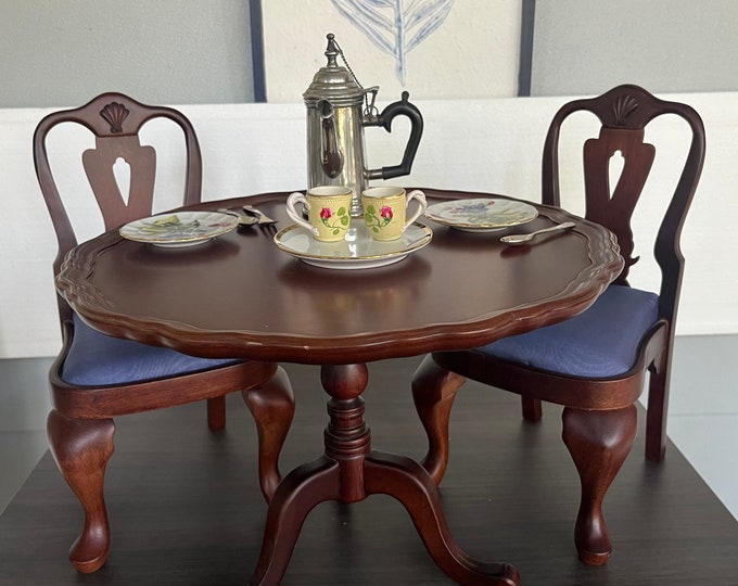 American Girl Doll Felicity's Tilt Top Table - Etsy