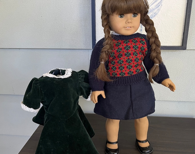American Girl Doll Molly Original Christmas Dress - Etsy
