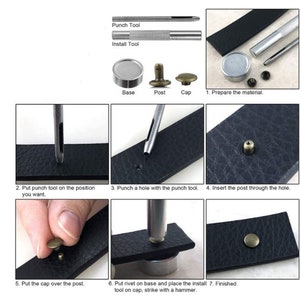 Two Piece Rivet Set - Etsy