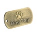 Custom Engraved Small Dog Tag With Paw Print Personalized - Etsy