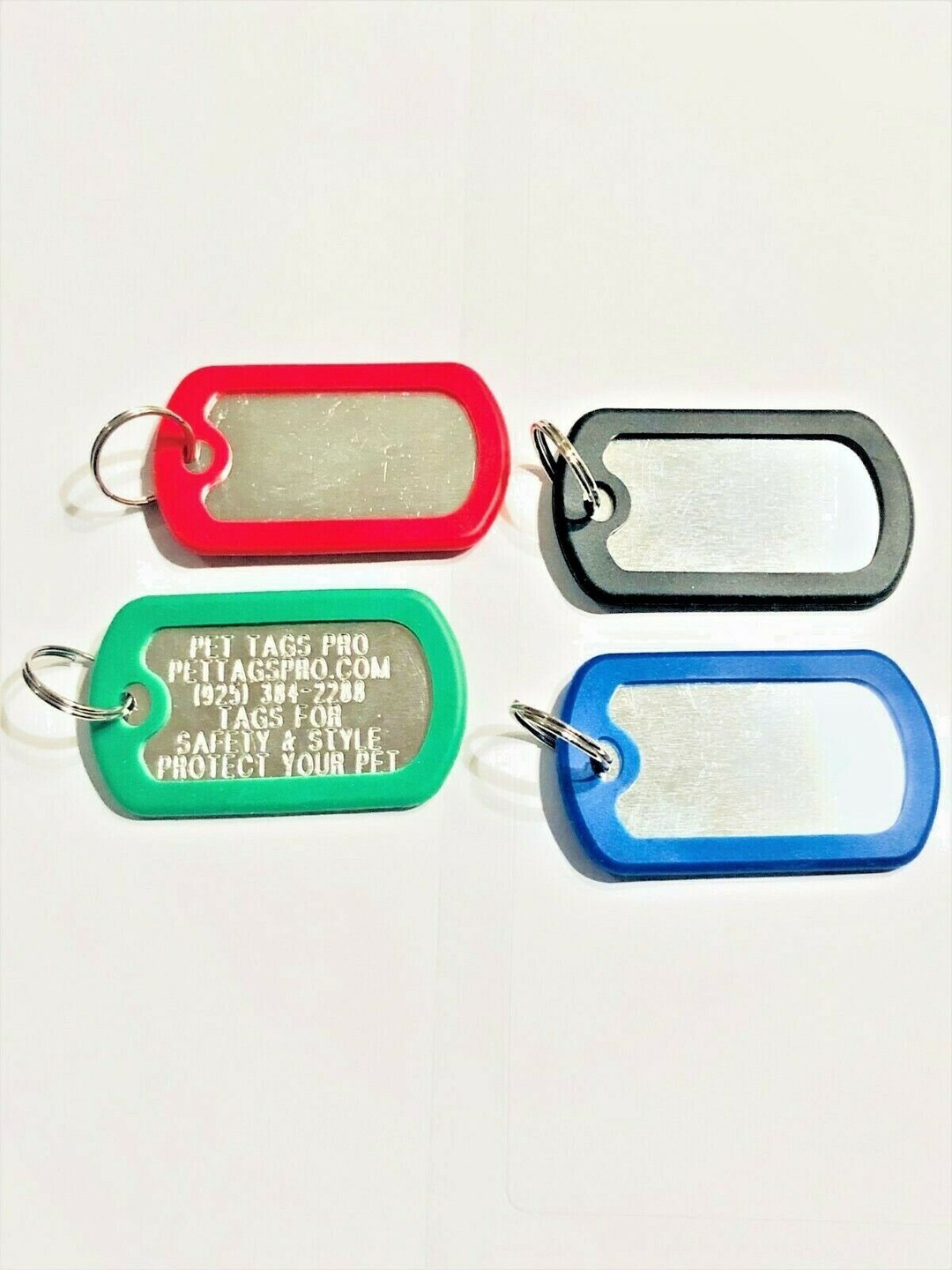 Made in USA Custom Engraved Dog Tags | Personalized Military GI Army ...
