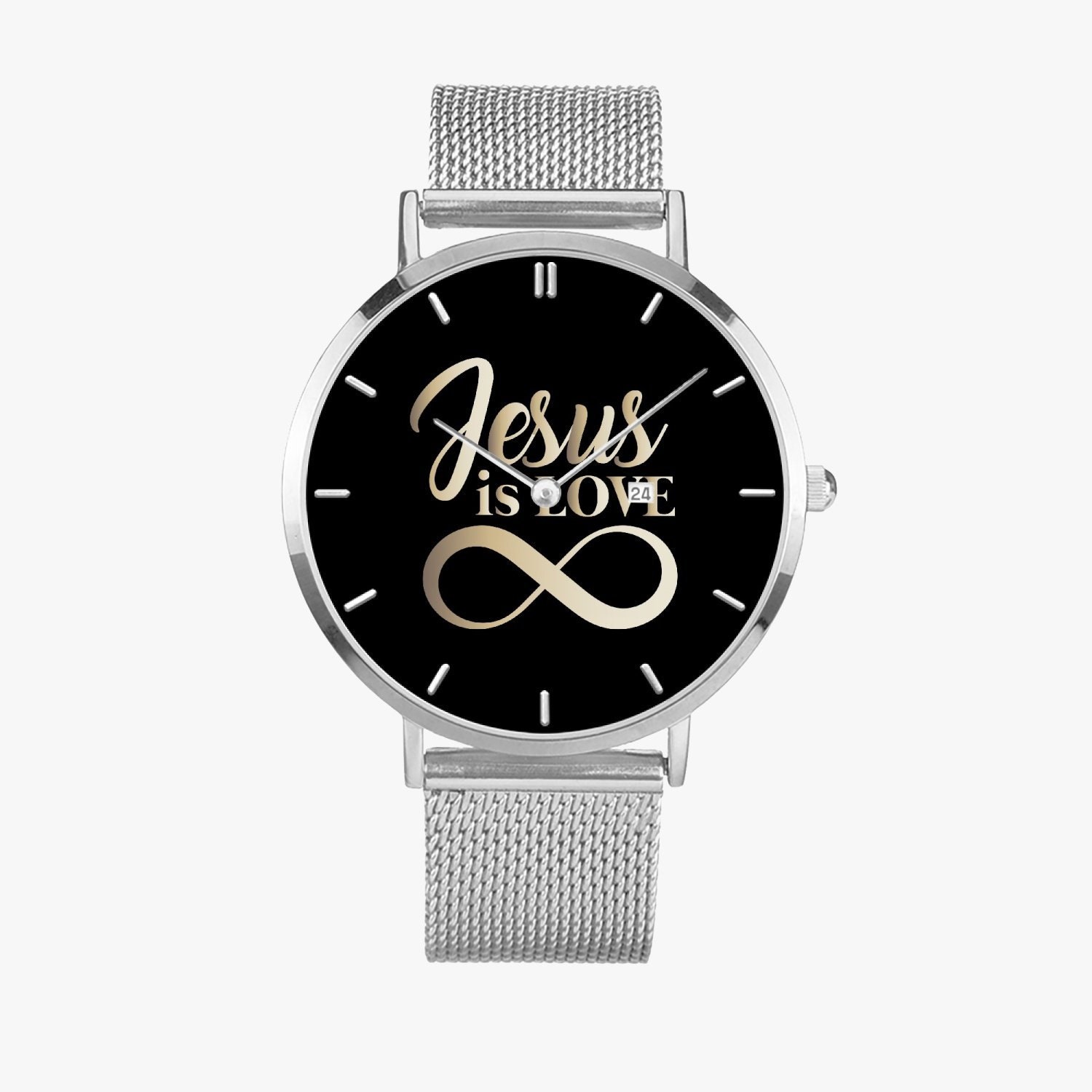 Scripture Unisex Wristwatches Multi Color & Sizes Jesus Is | Etsy