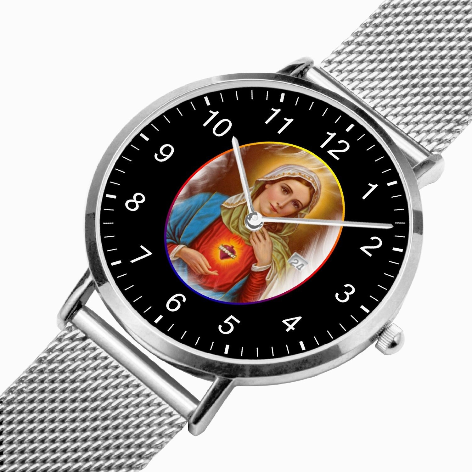 Mary's Watch, Catholic Wristwatch, Gift for Catholic D1 - Etsy
