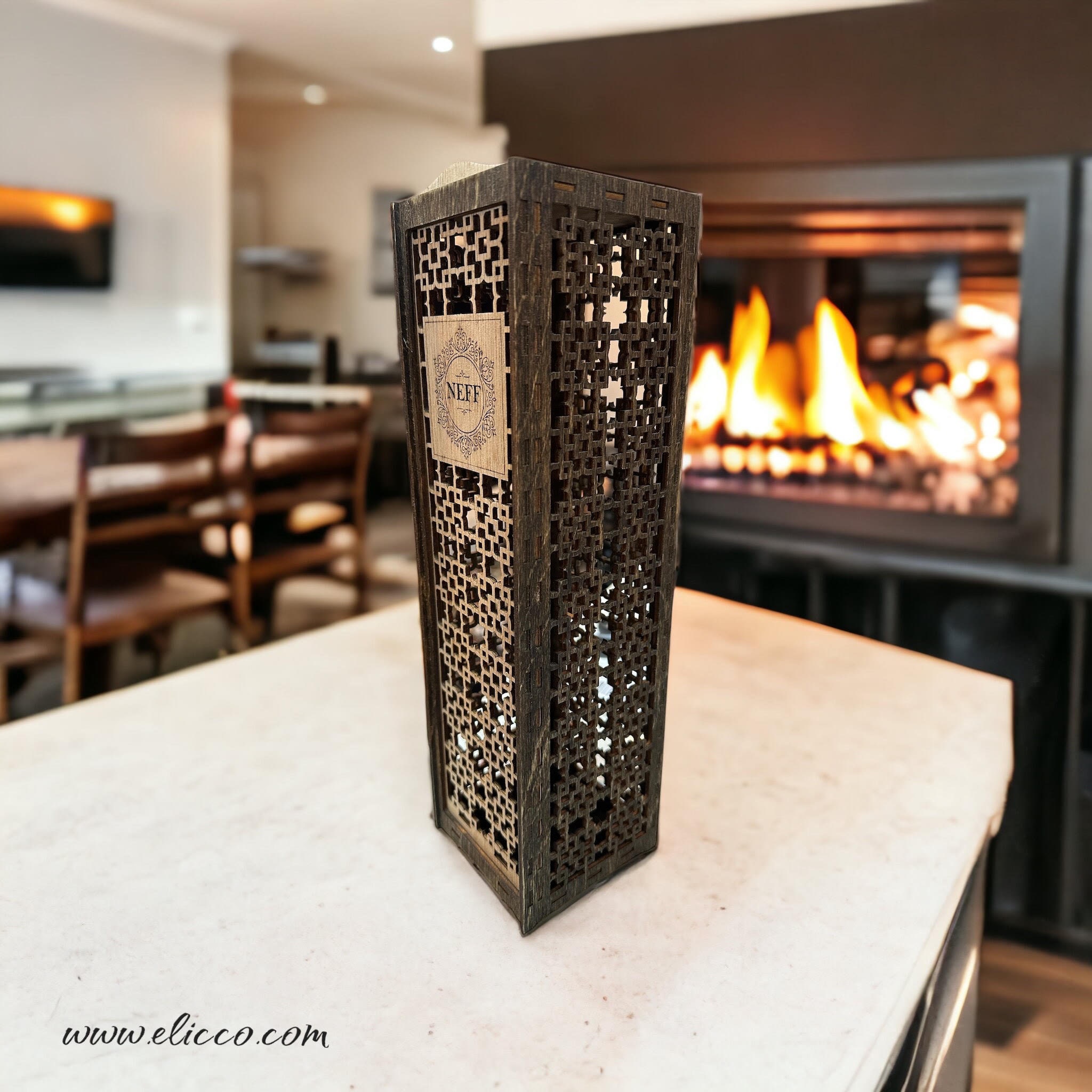 Wooden Wine Gift Box Dark Walnut Finished - Etsy