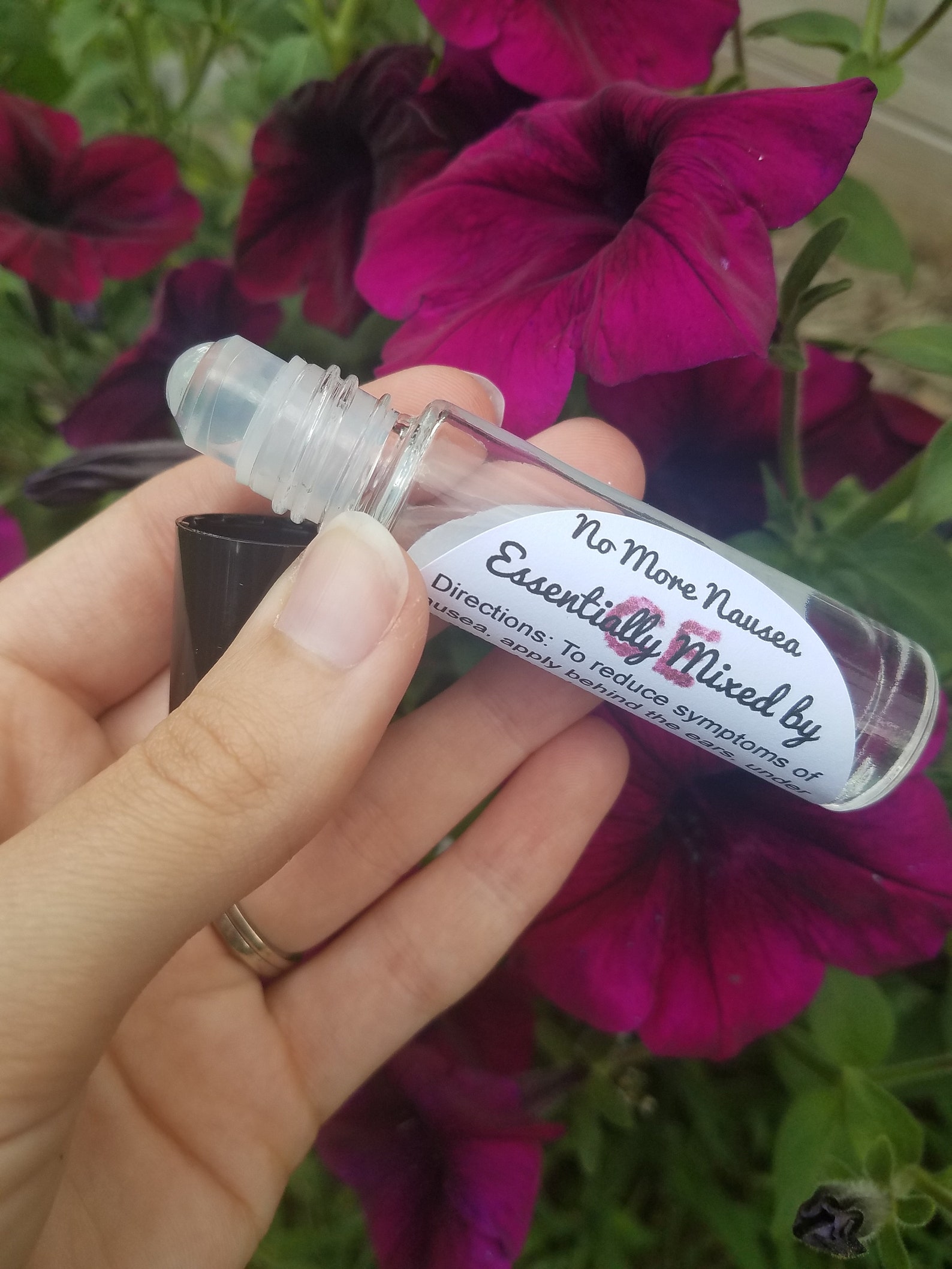 No More Nausea Essential Oil Rollerball Blend - Etsy