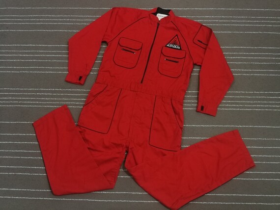 ADVAN X COVERALL X RACING X vintage S jdm - Gem