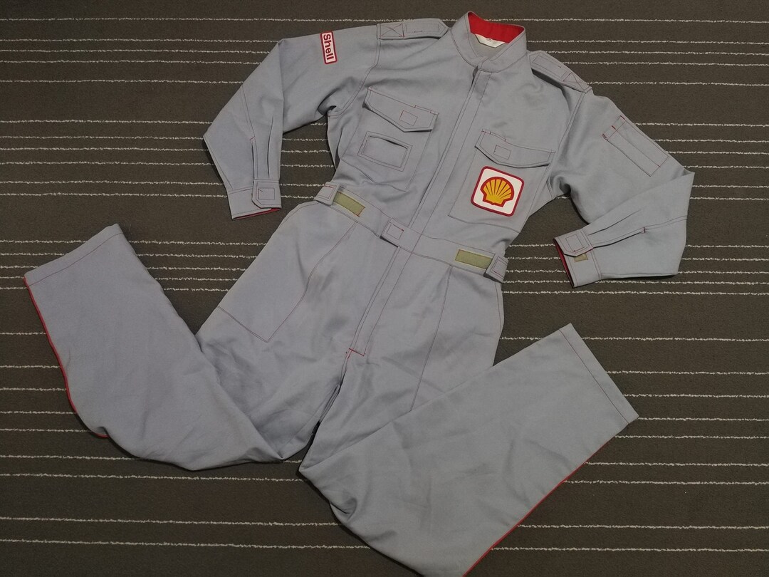Vintage Shell COVERALL XS Code 7291 - Etsy