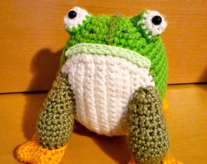 Frogbert Plush - Palia Inspired Crochet Amigurumi Fanmade Plush [made ...