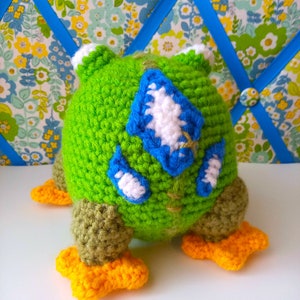 Frogbert Plush - Palia Inspired Crochet Amigurumi Fanmade Plush [made ...