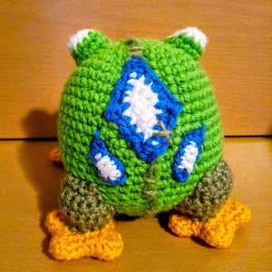 Frogbert Plush - Palia Inspired Crochet Amigurumi Fanmade Plush [made ...