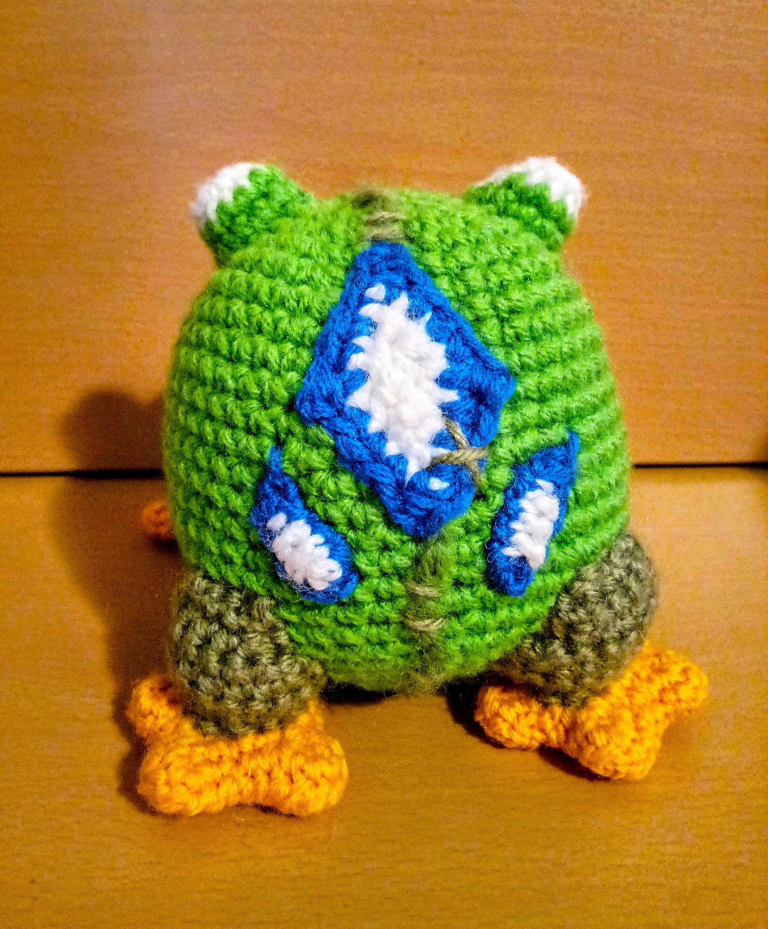 Frogbert Plush - Palia Inspired Crochet Amigurumi Fanmade Plush [made ...