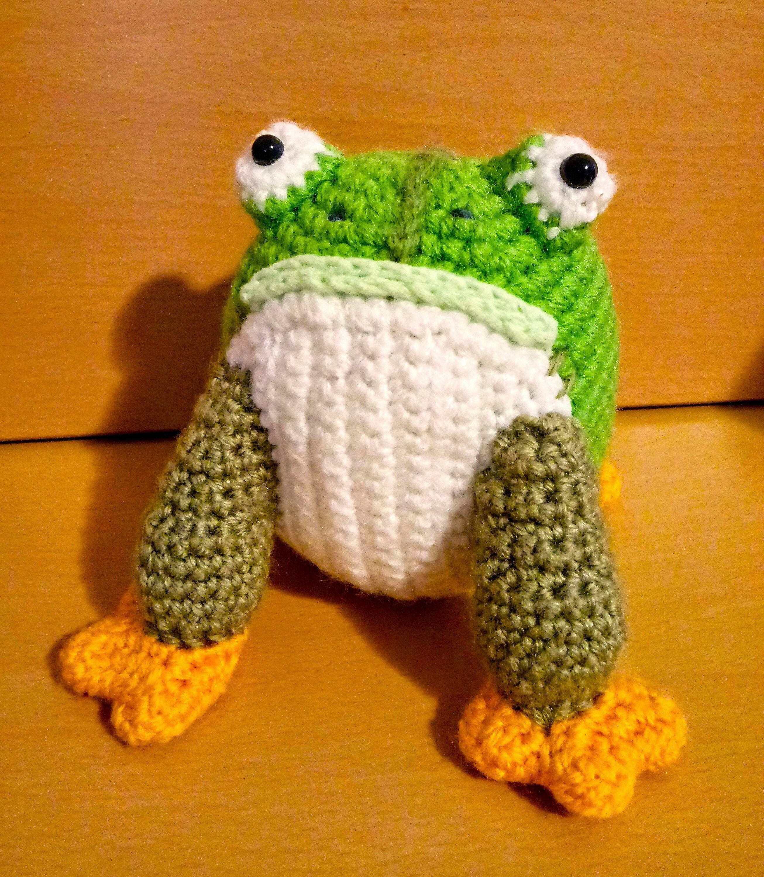 Frogbert Plush - Palia Inspired Crochet Amigurumi Fanmade Plush [made ...