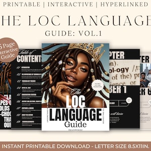 Loctician and Hair Stylist E Book Pdf - Loc Language Guide, Dread Locs ...