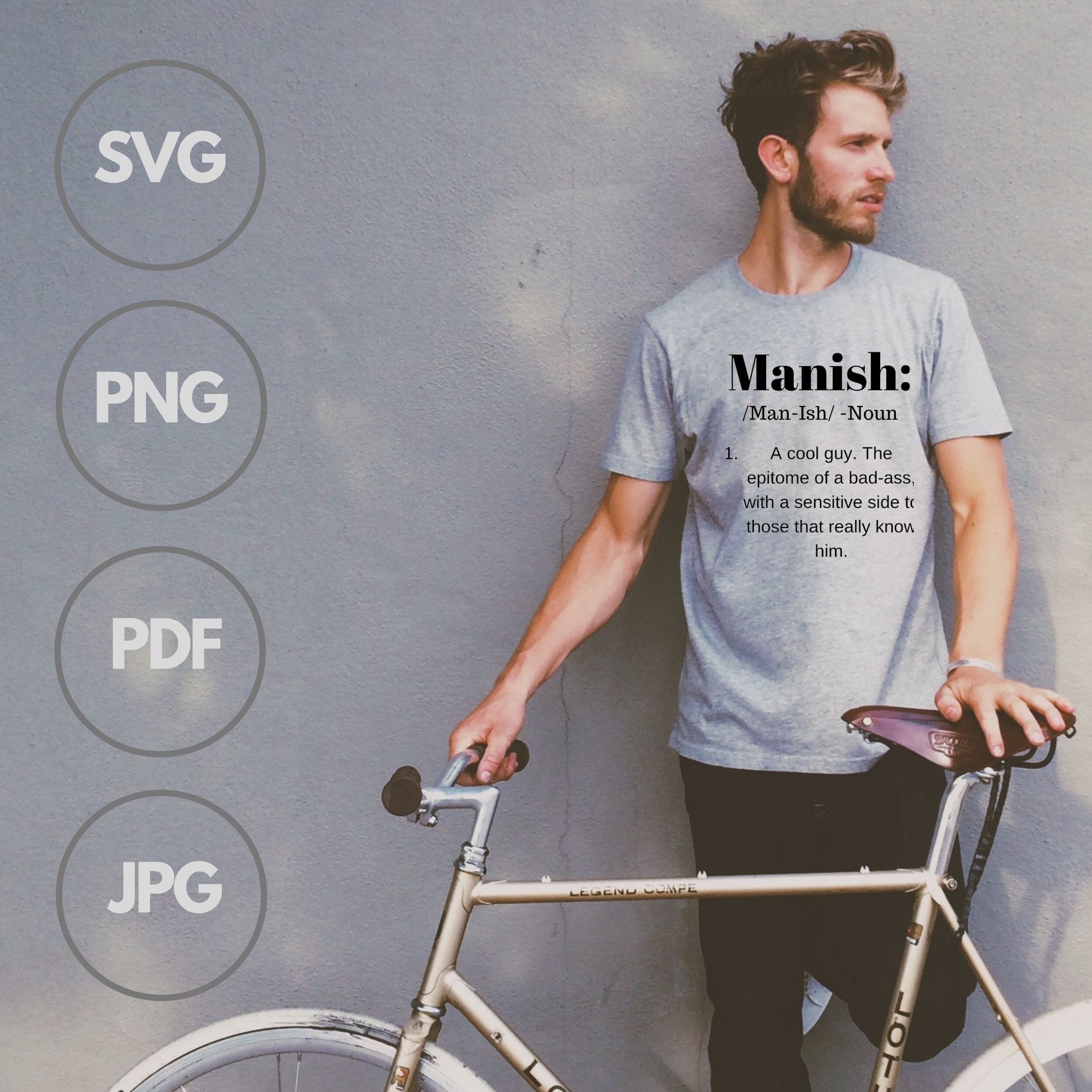 Manish Definition Printable Download Png Svg Jpg & Pdf - Etsy Australia
