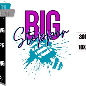 Big Stepper Hip Hop PNG Printable Quote Art Kendrick and J - Etsy