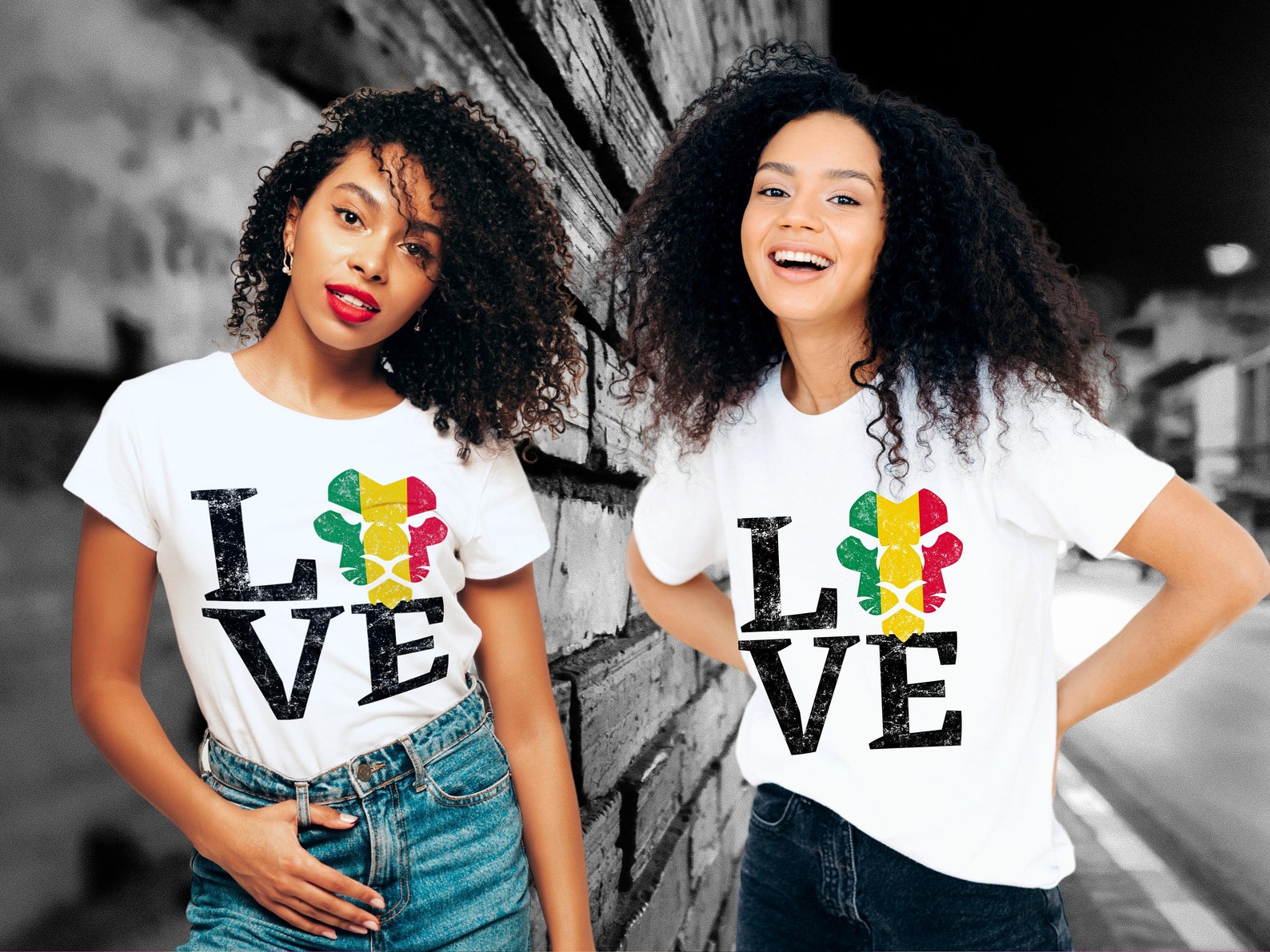 Vintage Reggae Tee, Rasta Lion Shirt, One Love Shirt, Rasta Top Women ...
