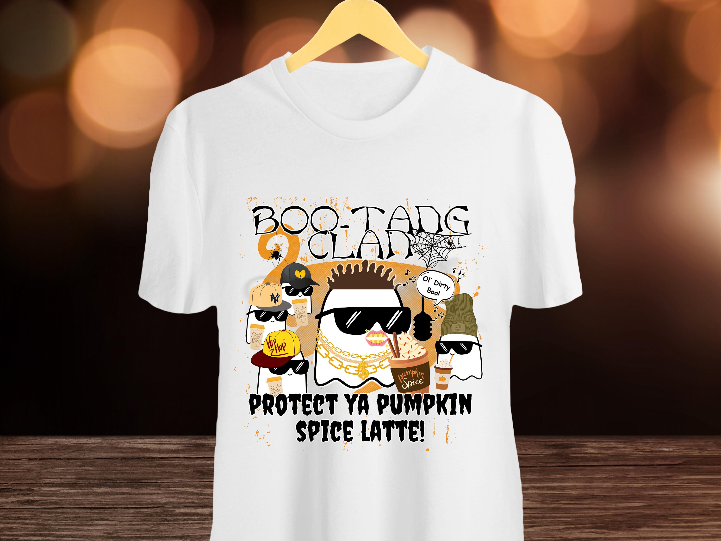Boo-tang Clan, Ghost Tee Gift, Ghost Face Halloween Shirt, Hip Hop ...