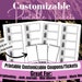Ephemera Printable Scrapbooking Ticket Template PDF Download, Editable ...