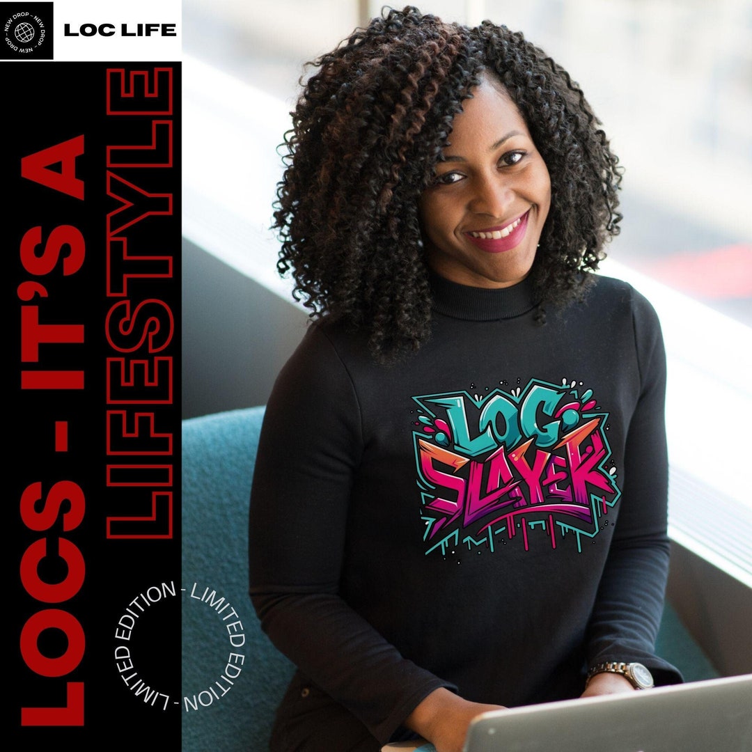 Locd Long Sleeve Shirt, Graffiti Style Tee, Perfect Gift for Locs ...