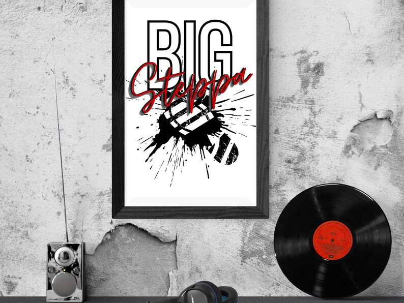 Big Stepper Hip Hop PNG, Printable Quote Art, Kendrick and J Cole Shirt ...