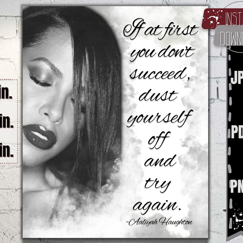 Aaliyah Svg - Etsy