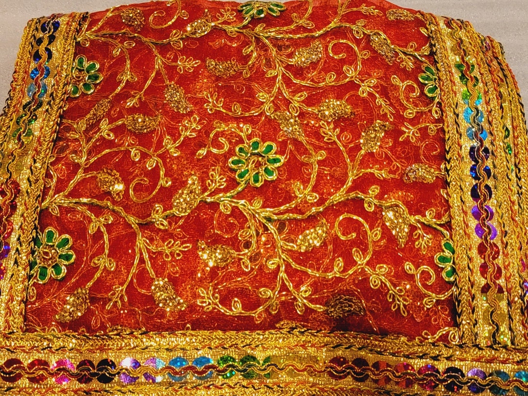 Navratri Mata Ki Chunri, Indian Puja Chunri, Fabric Mata Ki Chunri ...