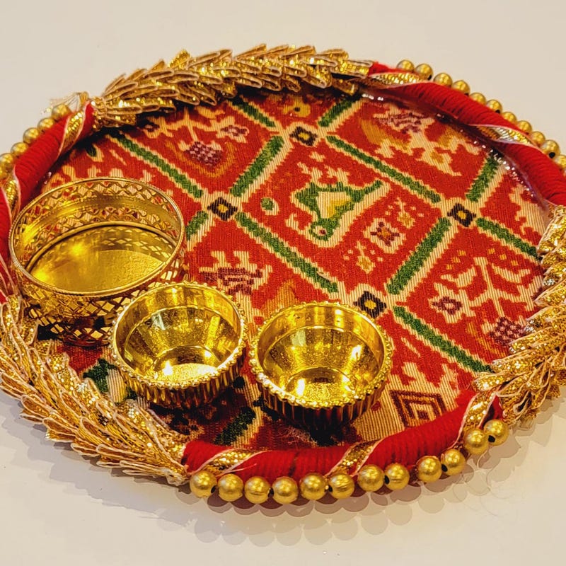 Puja Tray - Etsy UK