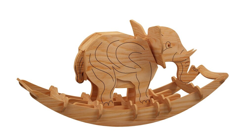 Elephant Rocking Horse Suitable for Mass Production Design - Etsy