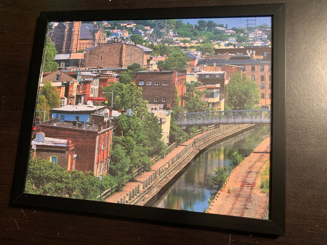 Manayunk Canal/towpath Towards East Falls #1 8x10 Framed Picture - Etsy